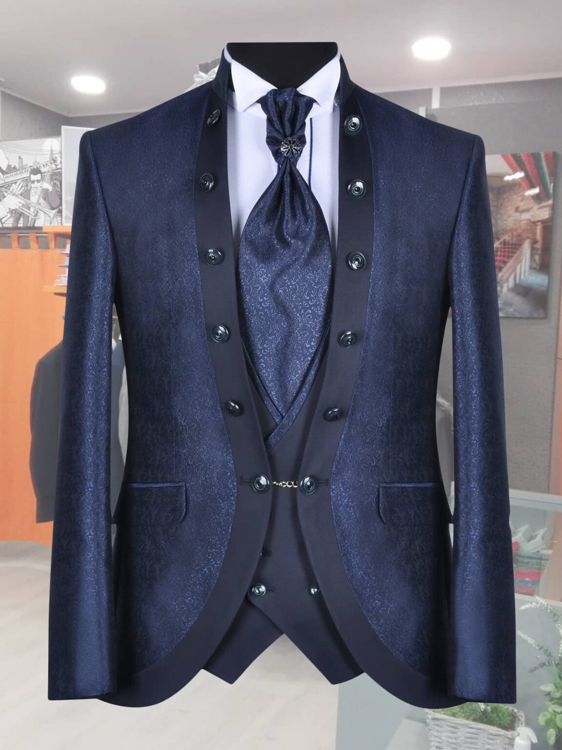 🥇 Traje azul marino: 5 ideas de estilo Conecta Moda Joven